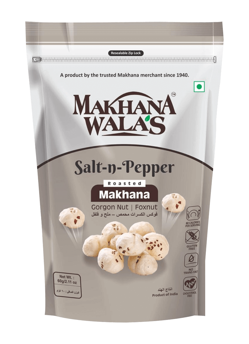 Makhanawala's Roasted Makhana Salt & Pepper - Chandigarh Distributors ...
