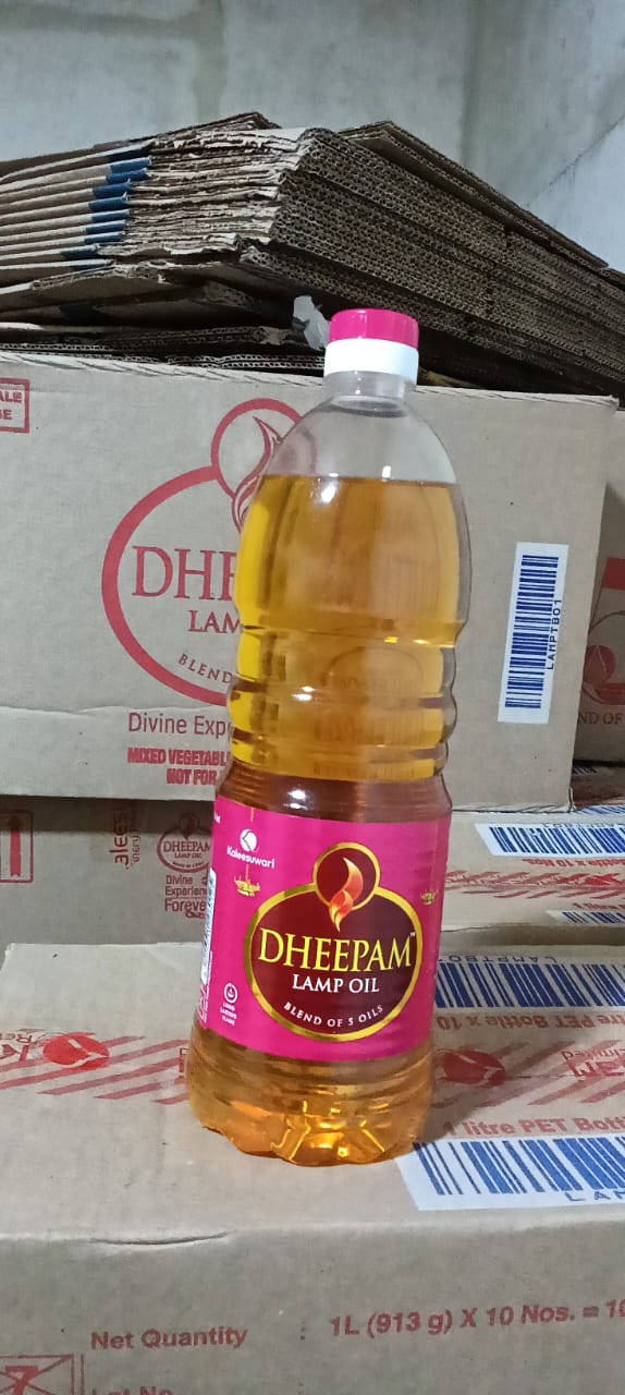Deepam Lamp Oil (1L) PET Bottle - HectaMart Pvt. Ltd.