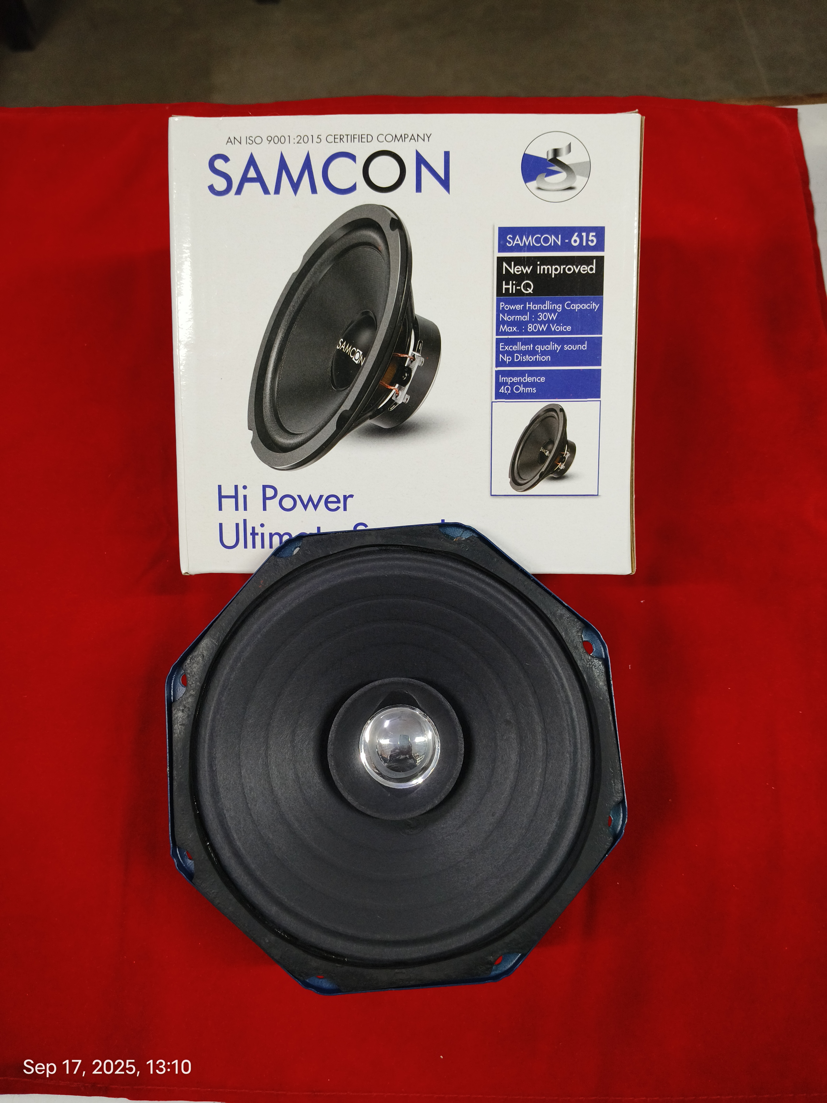 SAMCON 6"25W SPEAKER - Yokesh Electronics