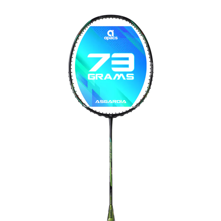 Apacs Asgardia Lite Badminton Racquet - (Black/Green) - Warrior Sports ...