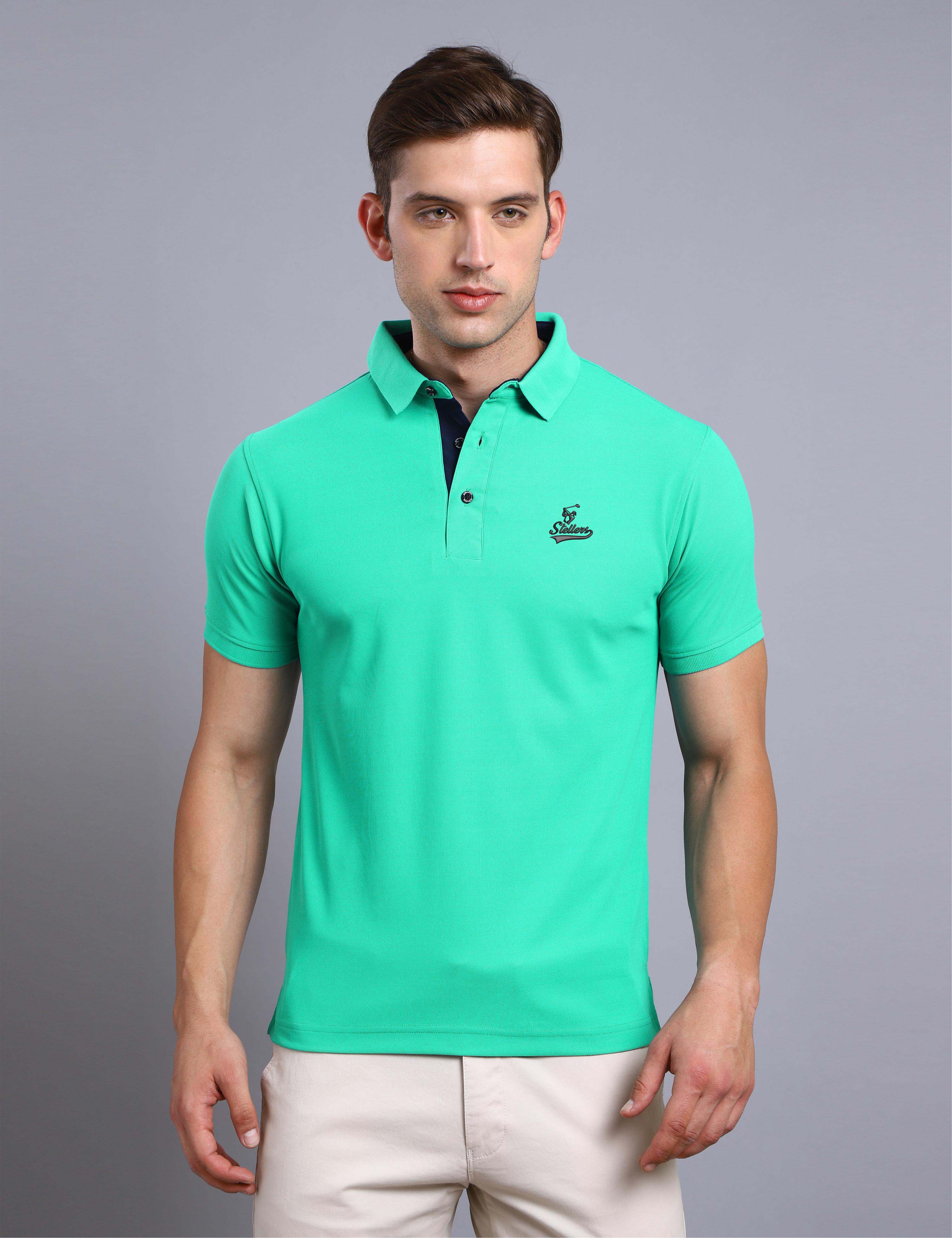 Siemens Green Signature Golf Polo T-Shirt Online