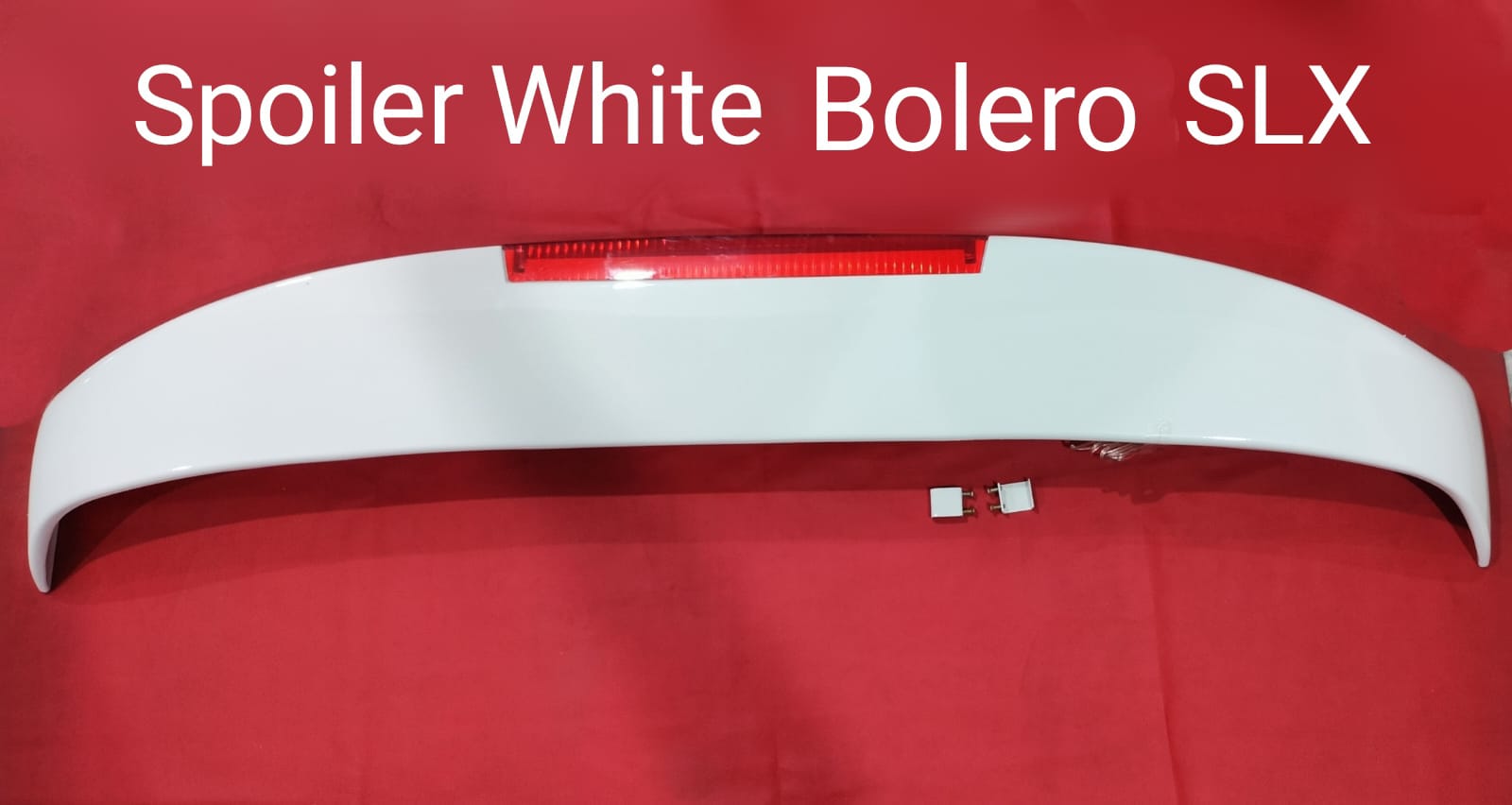 SPOILER WHITE BOLERO SLX - Krishna Automobiles