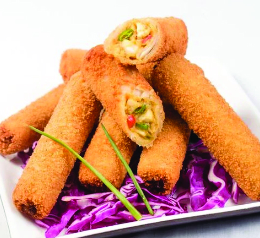 Panner Spring Rolls - Jyoti's Vegetarian