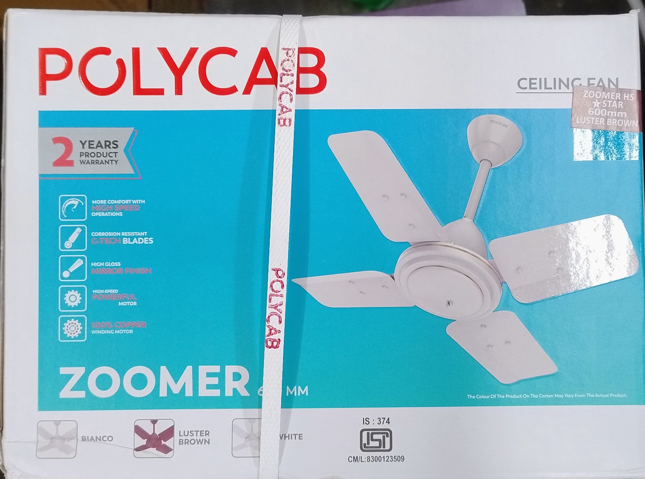 POLYCAB ZOOMER 600 MM - MISHRA ELECTRIC AND TELECOM