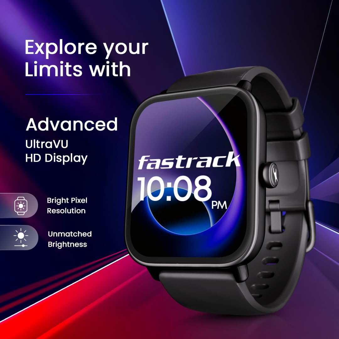 Fastrack Limitless Glide Advanced UltraVU HD Smart Watch