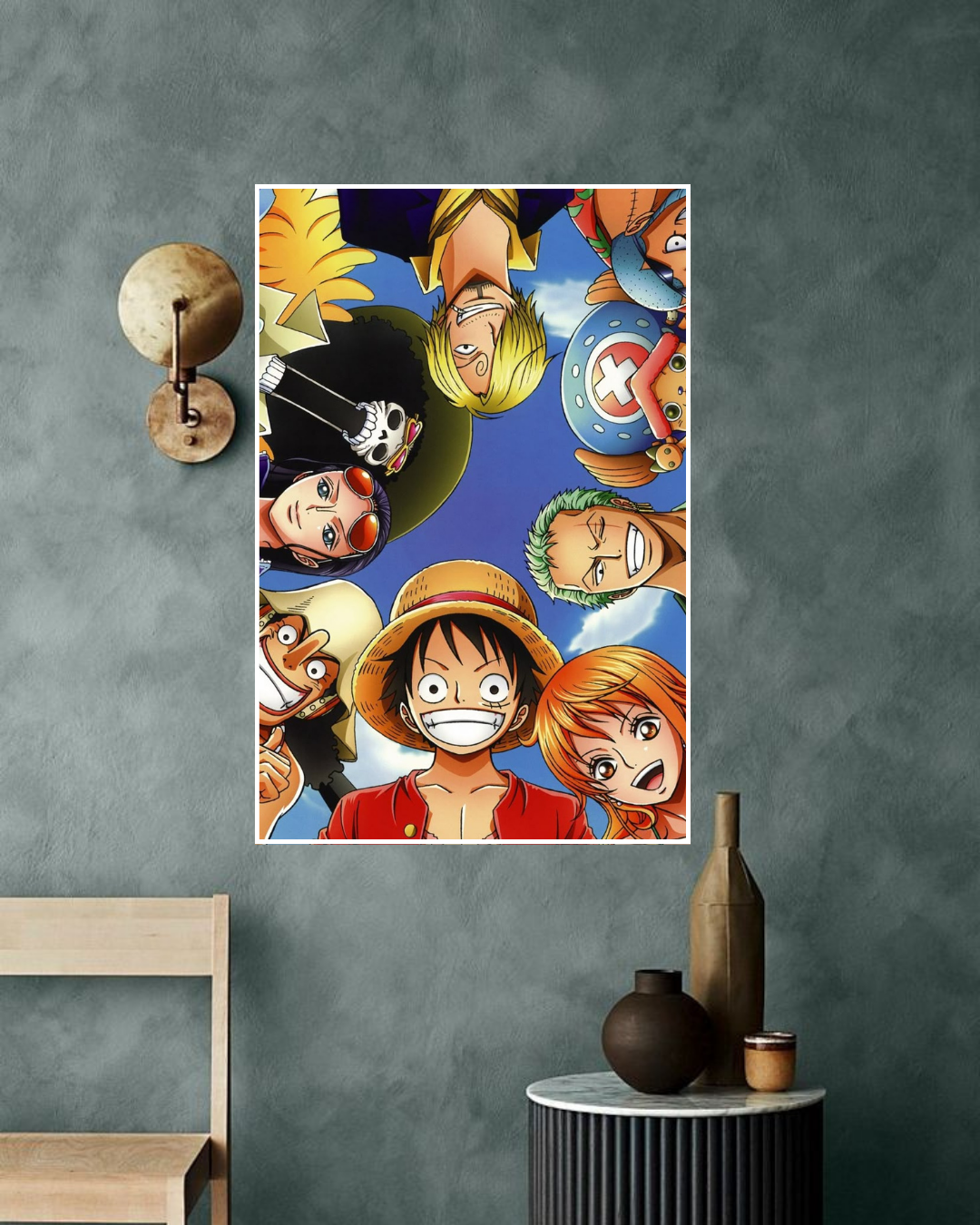 One Piece Crew Circle Poster – Straw Hat Pirates Wall Art - Postervibe