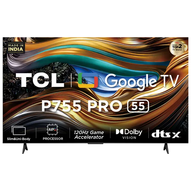 TCL (55 inch) 4K QLED Smart Google TV 55P755 Pro - ITNET Infocom
