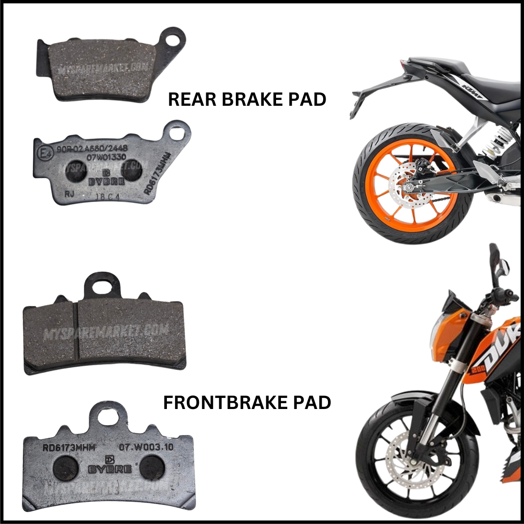 Ktm duke 200 brake pads price store