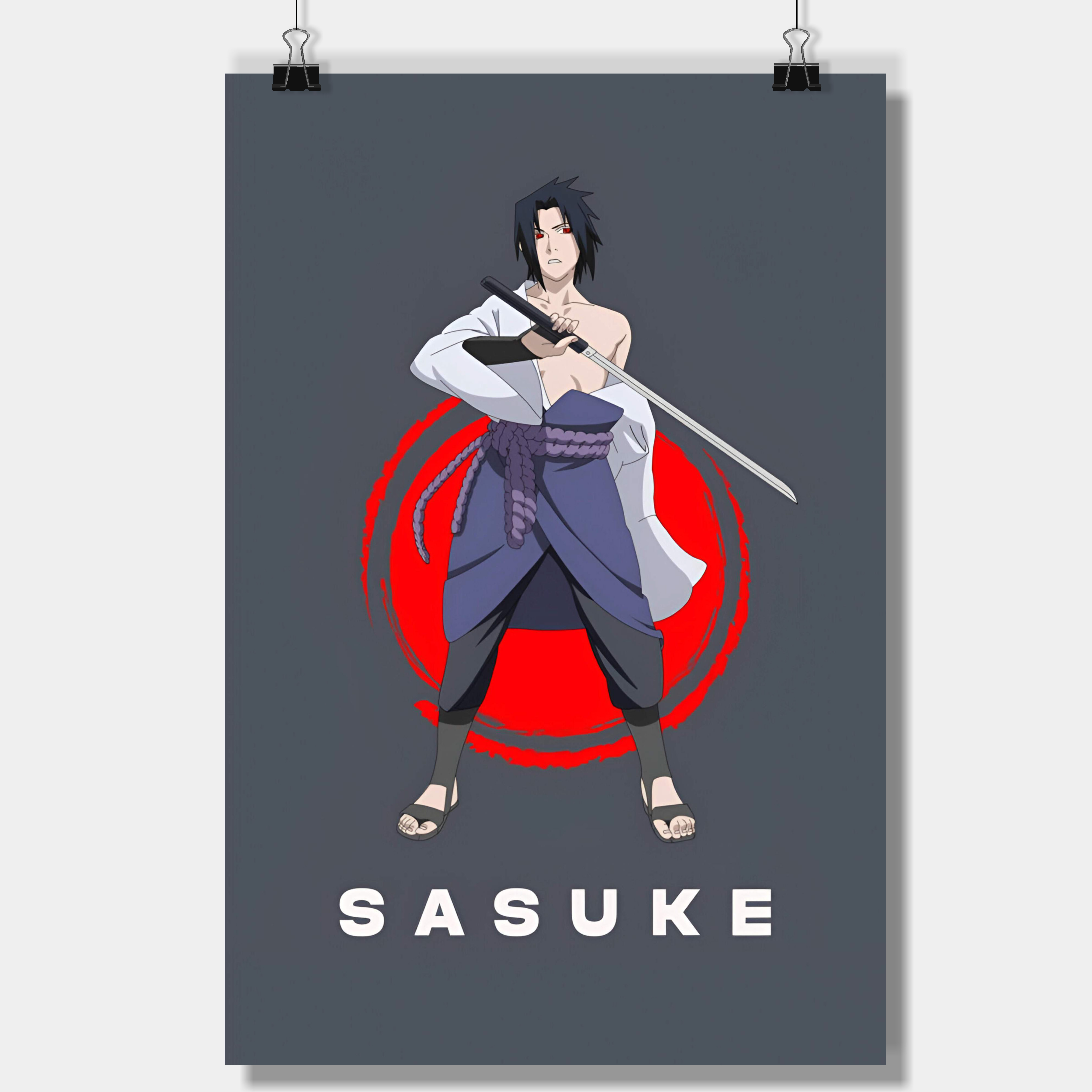 Sasuke Uchiha Poster (Naruto) - Poster World