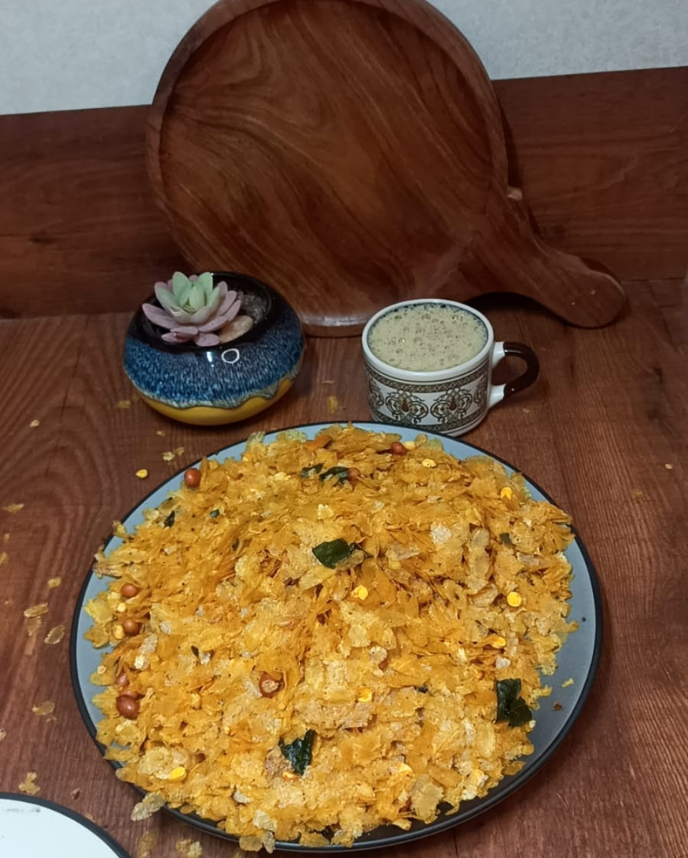 Ready poha / ಹಚ್ಚಿದ ಅವಲಕ್ಕಿ (PD) 200 gm - SANTHEKART