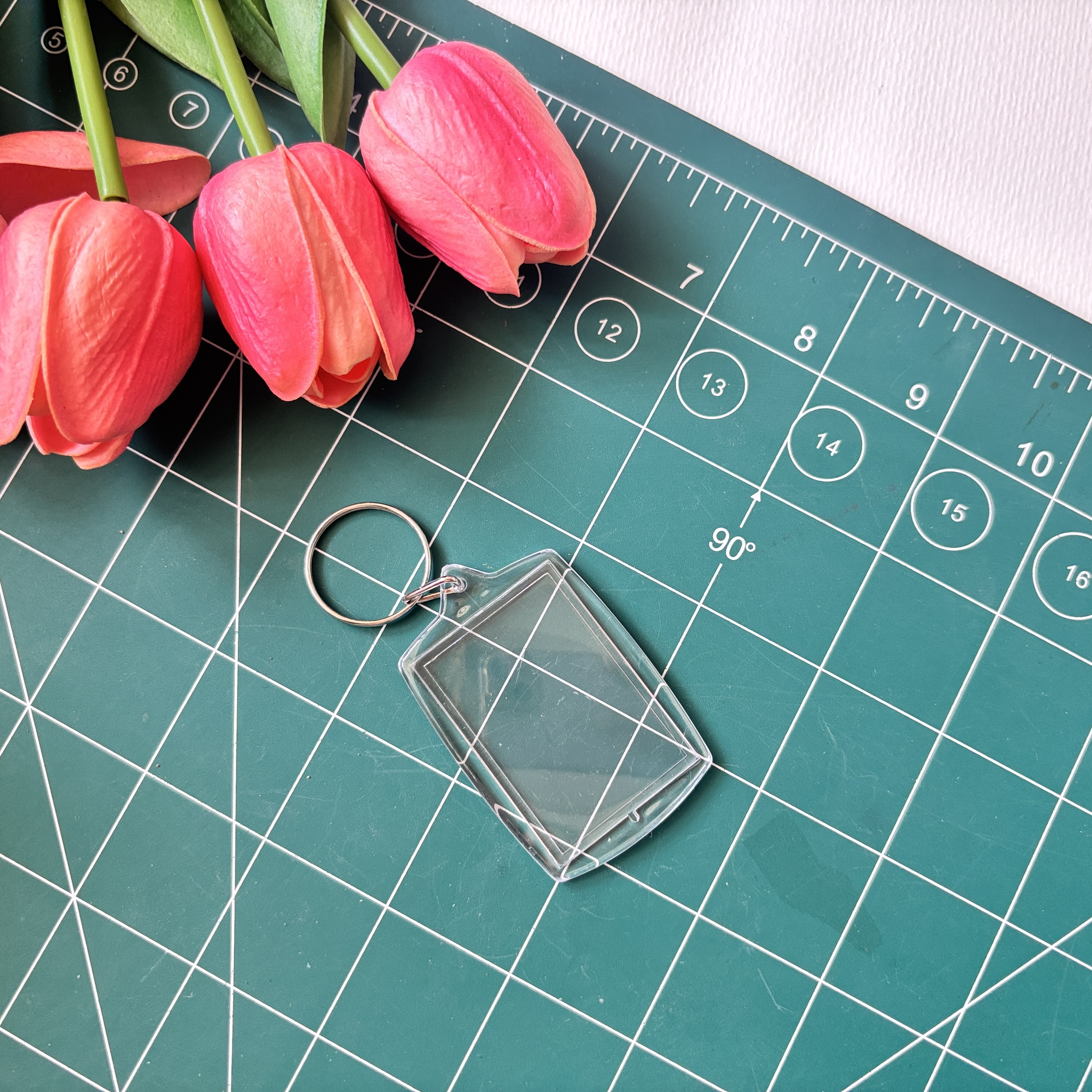 Acrylic Frame keychain - little charms