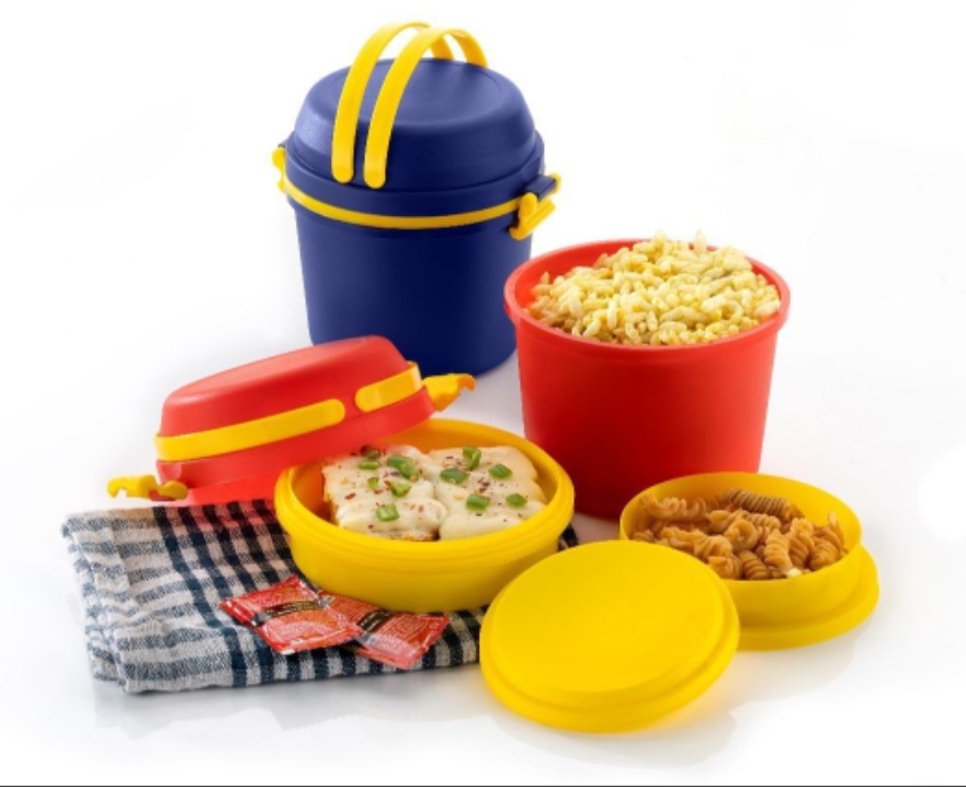 FANCY BUCKET LUNCH BOX - SL SHOPPING
