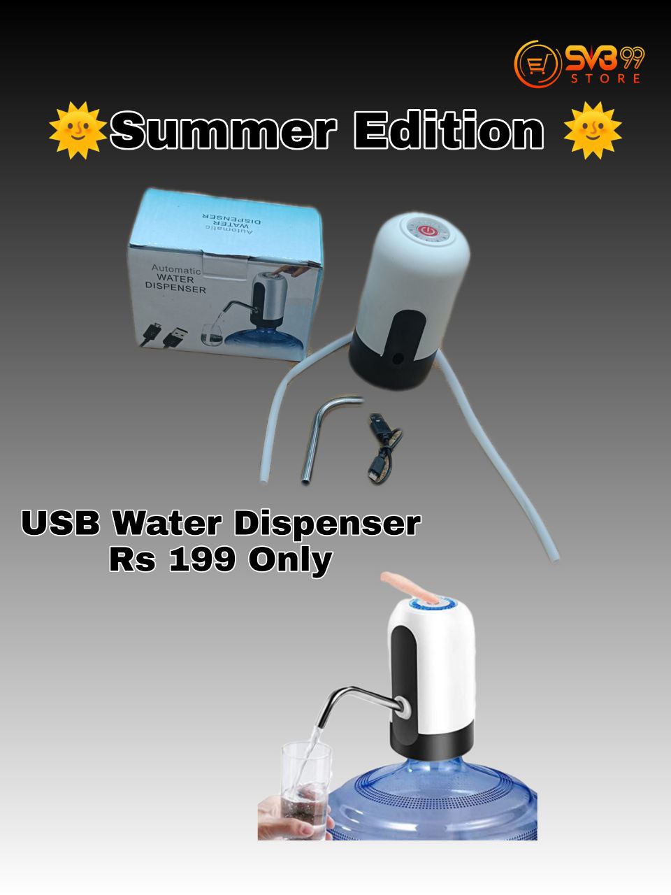 USB Bubble Water Dispenser - SVB99 Store