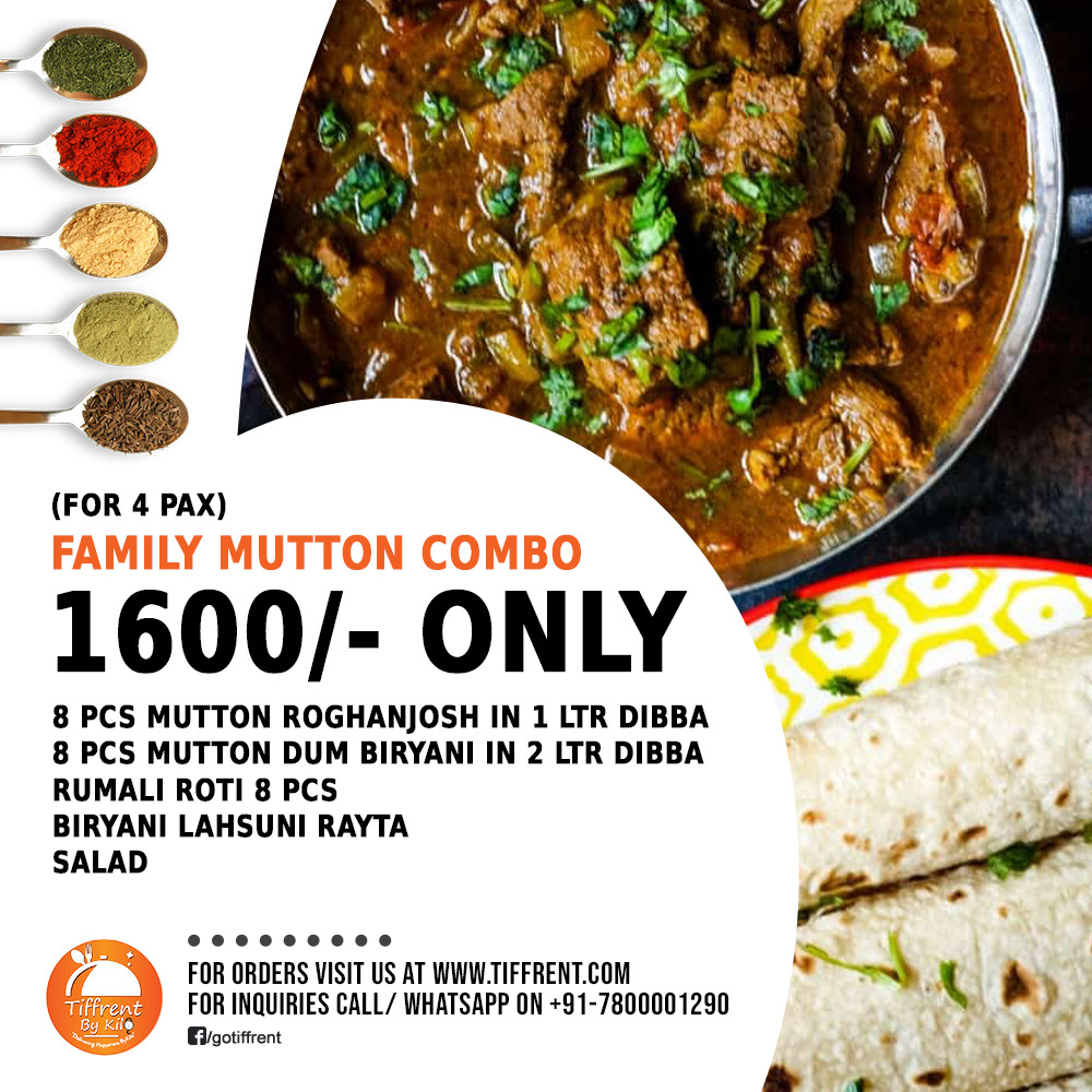 Family Mutton Combo - TIFFRENT ByKilo