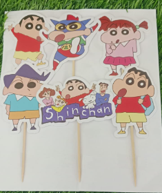 Shin Chan Theme Topper - Bake and Beyond