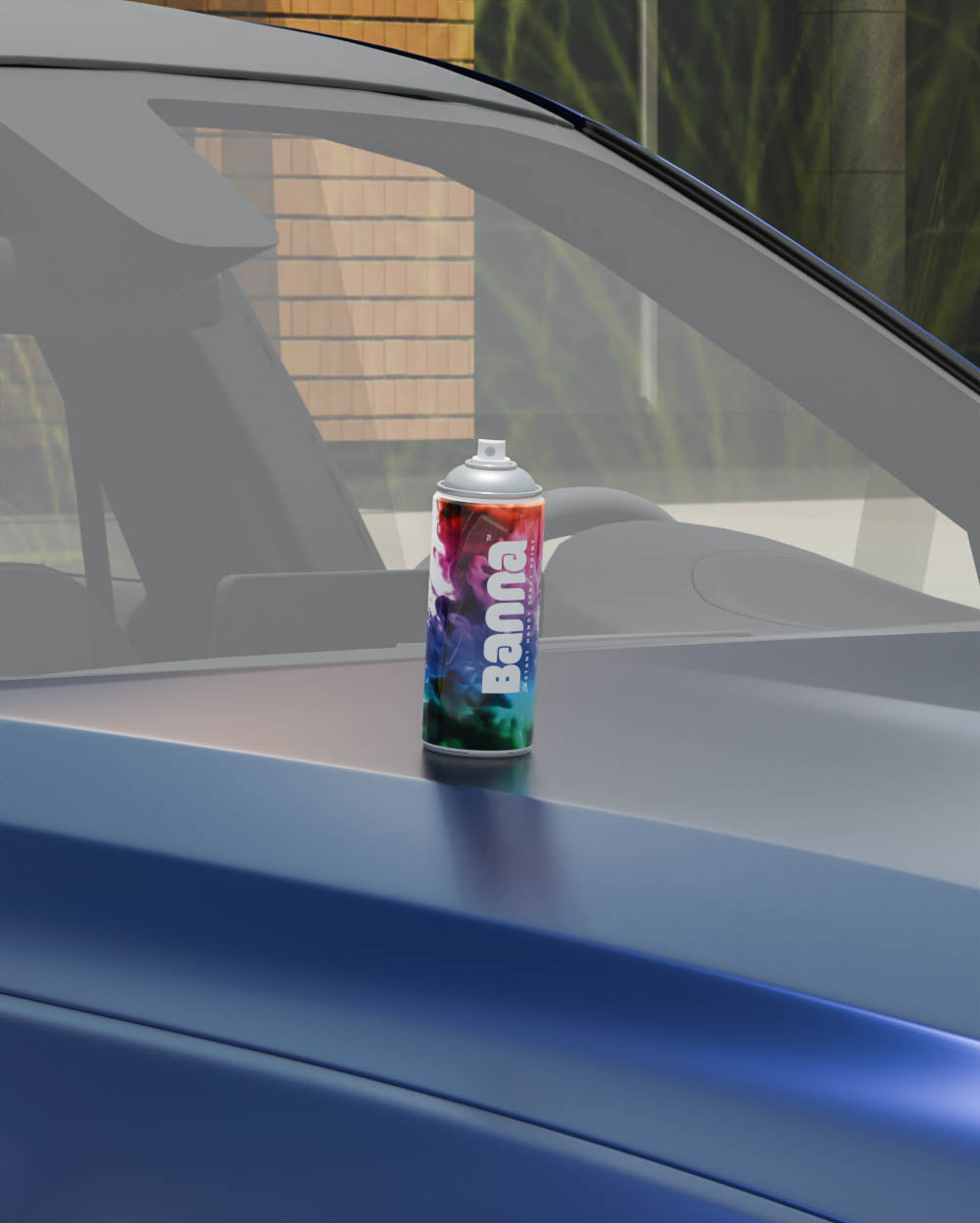 Torque Blue Maruthi Spray Paint - Banna Aerosol