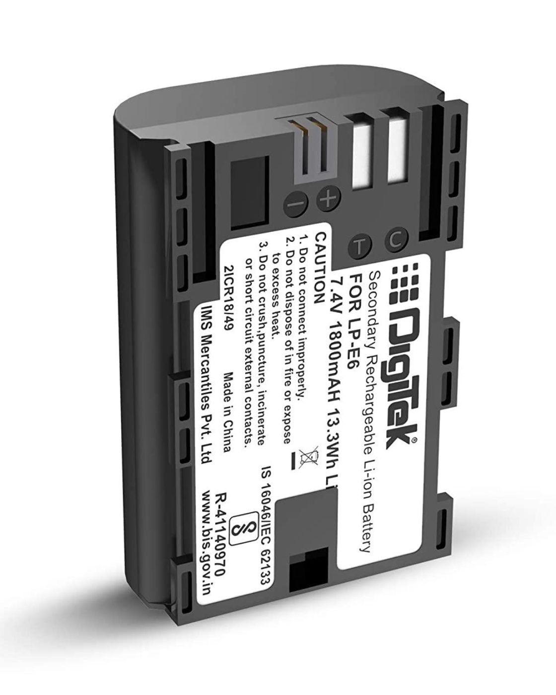 Digitek LP-E6 Secondary Li-ion Rechargeable Battery
