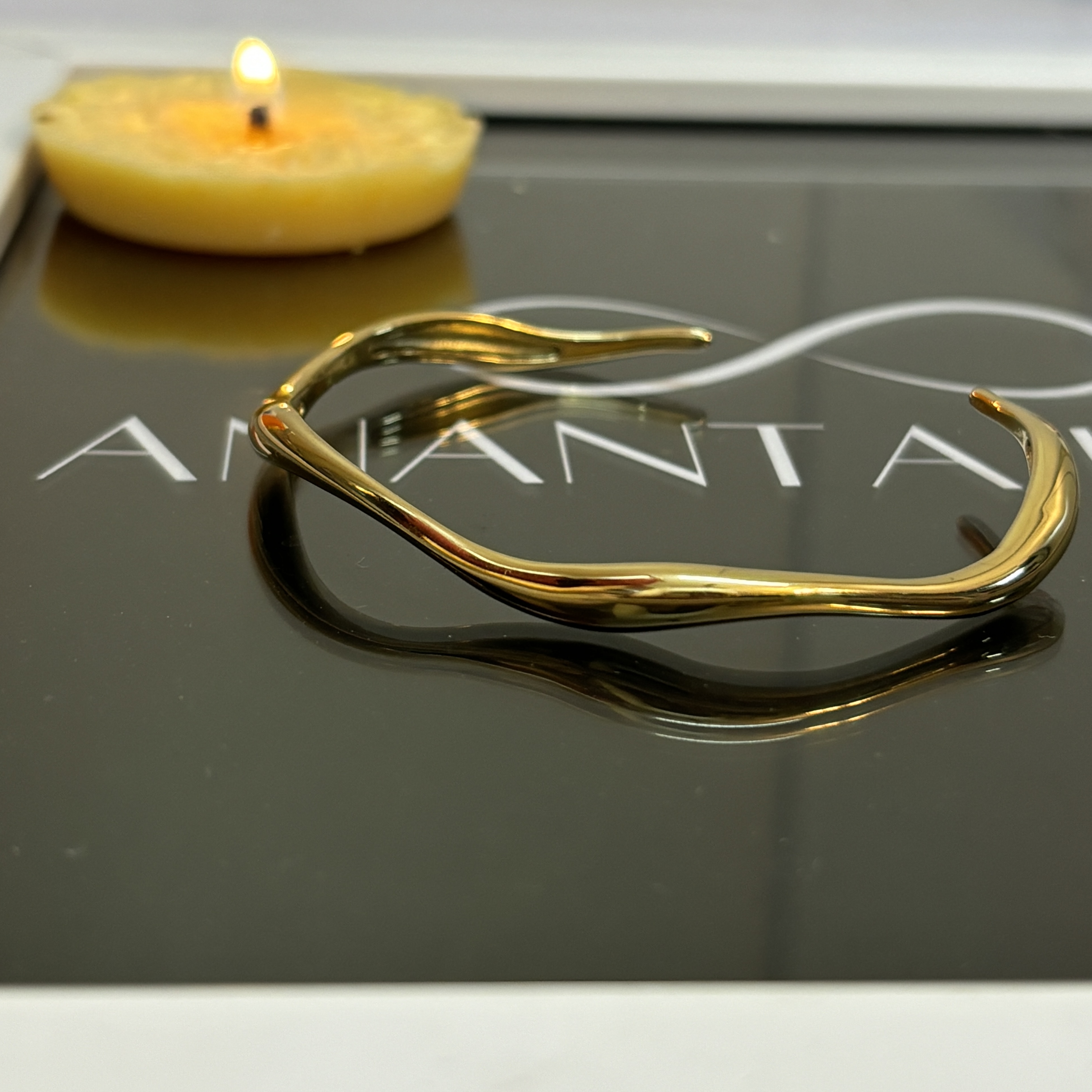 Wavy cuff bracelet - Ananta Juels