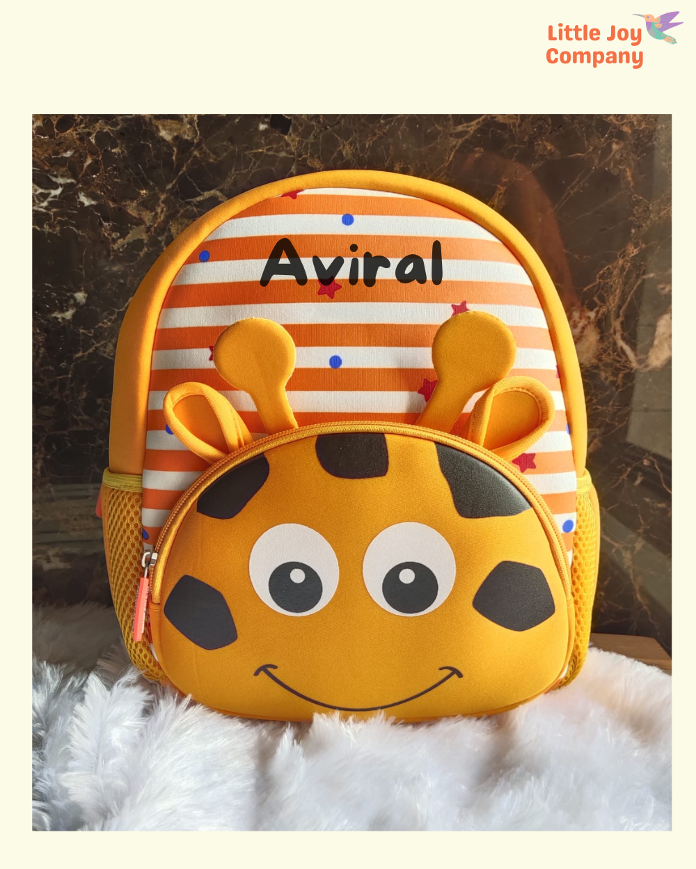 Adore Giraffe Toddlers Backpack - Little Joy Company