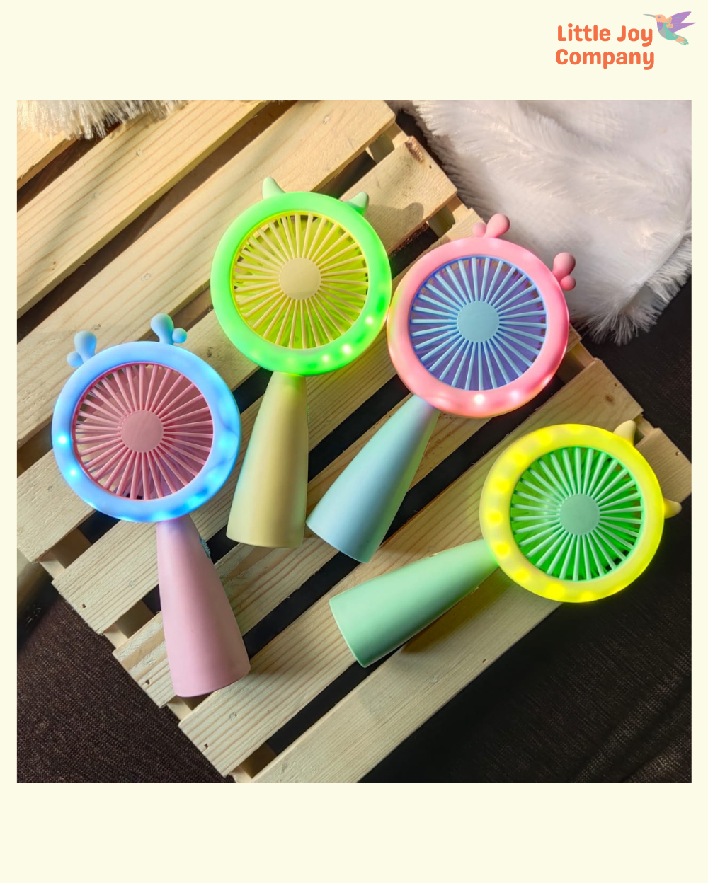 Light Up Mini Fan - Little Joy Company