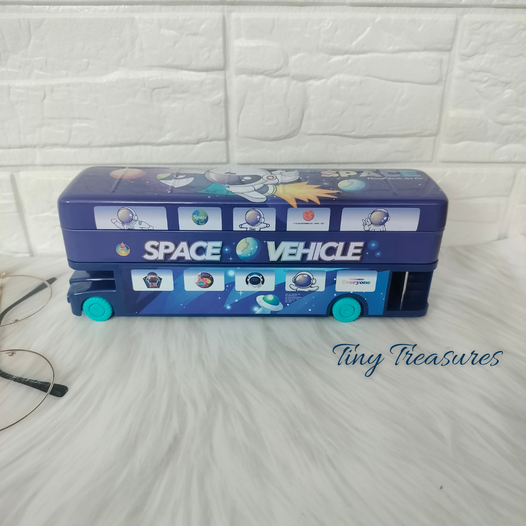 Bus pencil box - Tiny Treasures