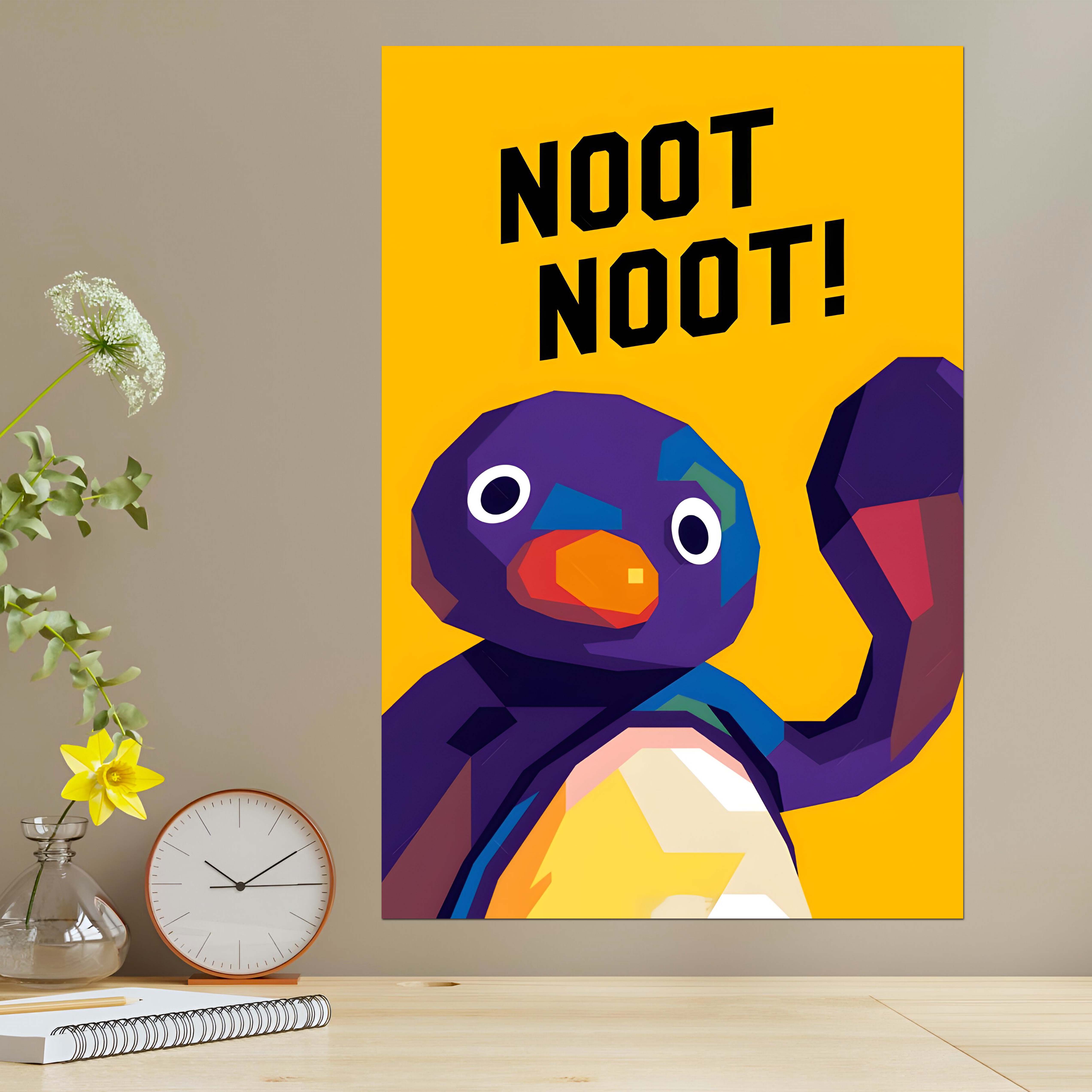 NOOT NOOT PINGOO | MEME AND QUOTES POSTERS - Poster World