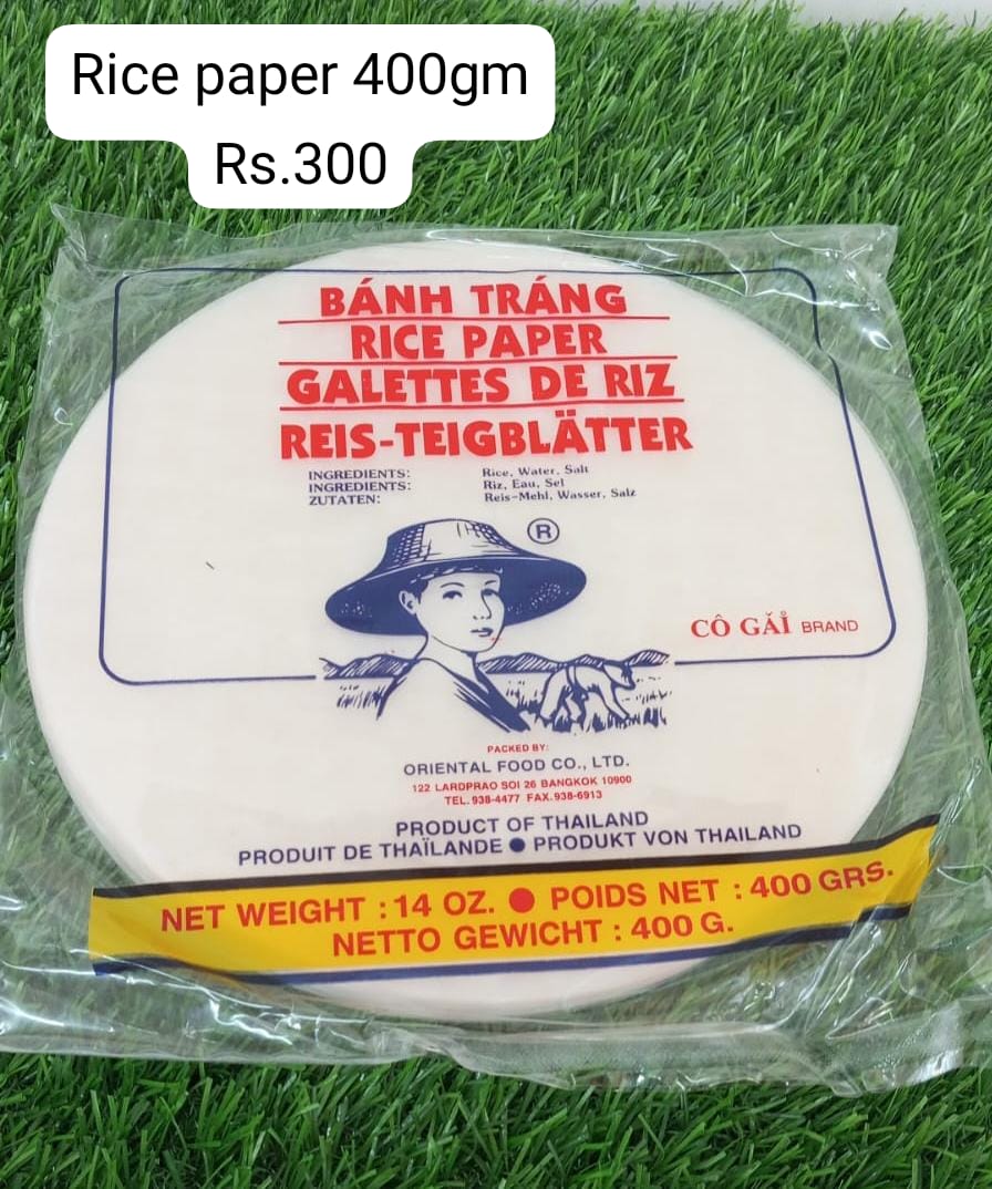 Rice Paper 400 gm - Bake and Beyond