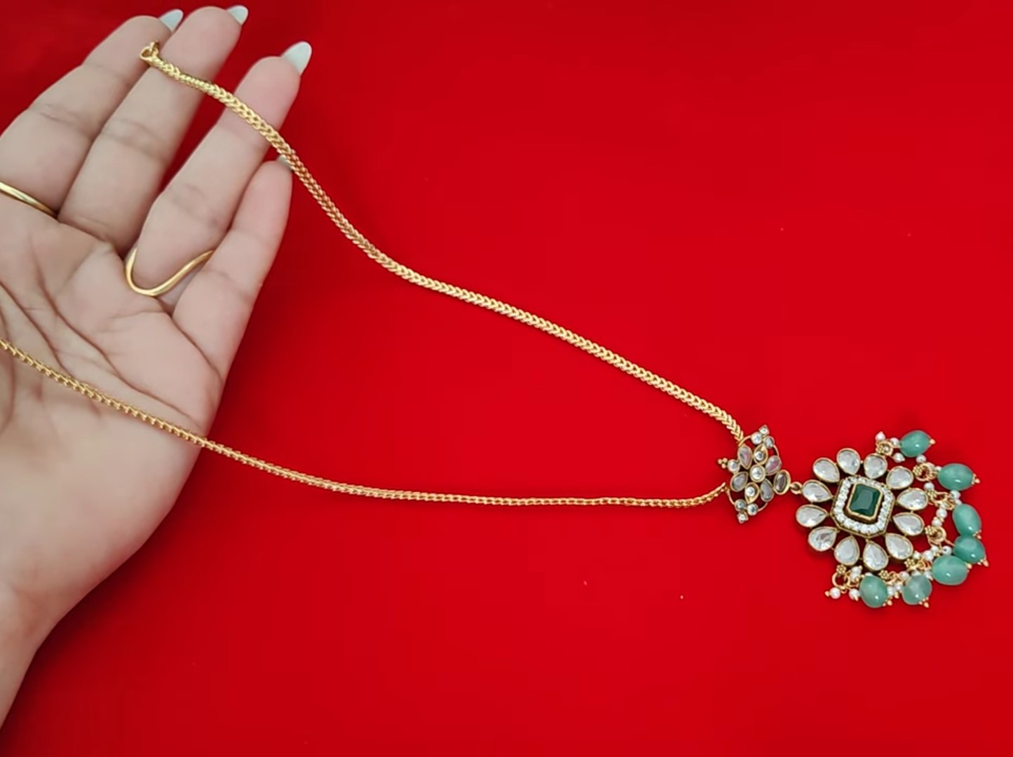 Victorian Neck set - CHARANI EXCLUSIVE