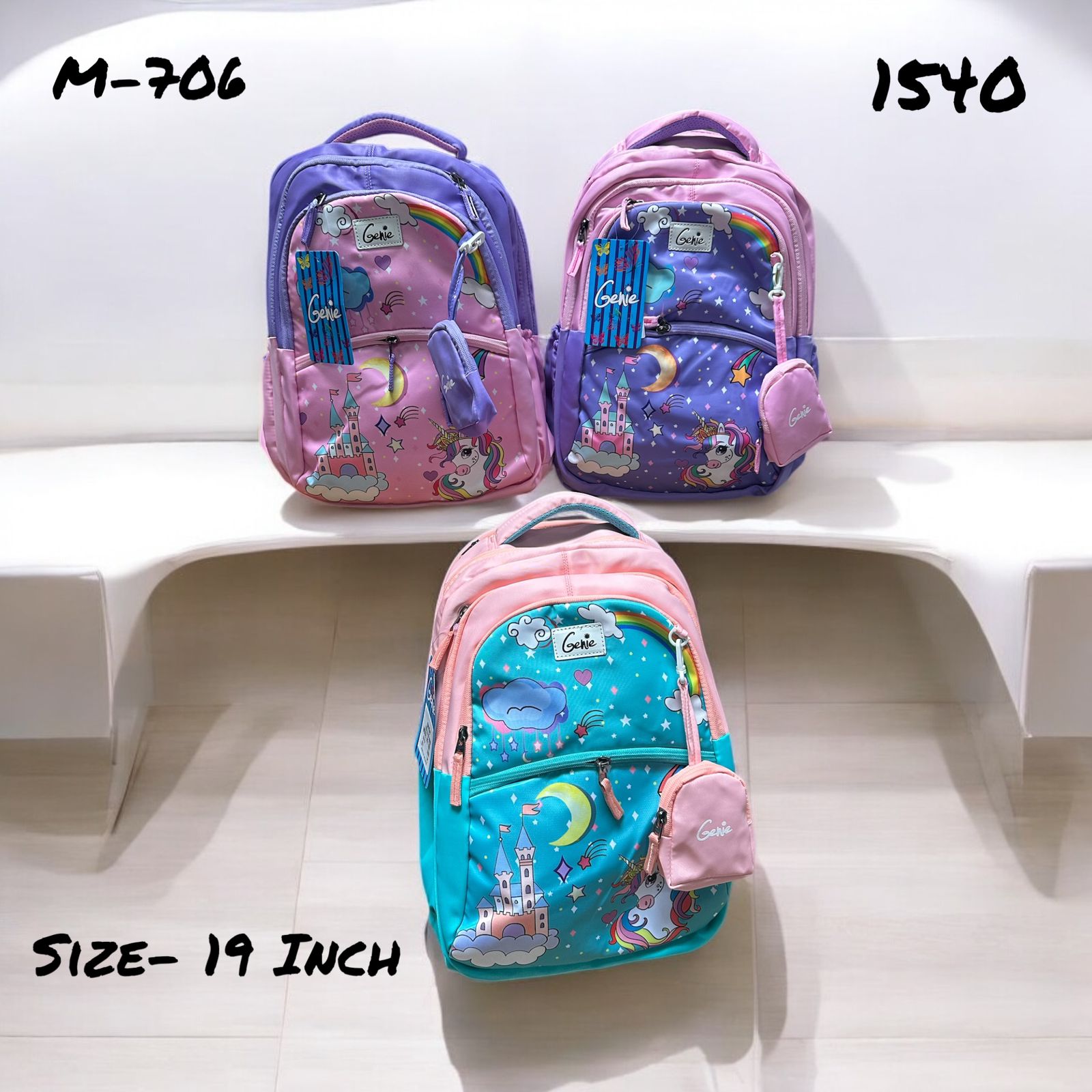 SB M-706 SIZE - 19inch - TONY BAGS🎒(only for wholesale)