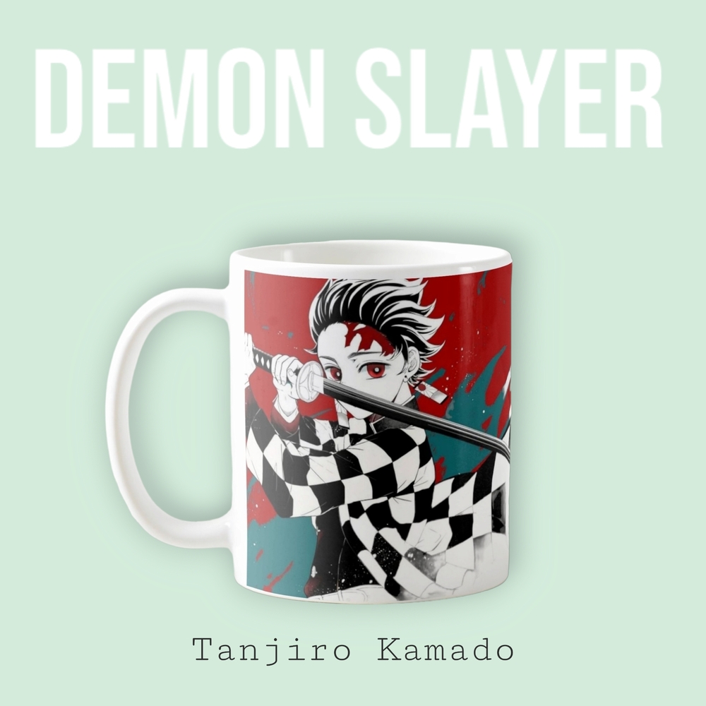 Tanjiro Mug - Lime Gifts
