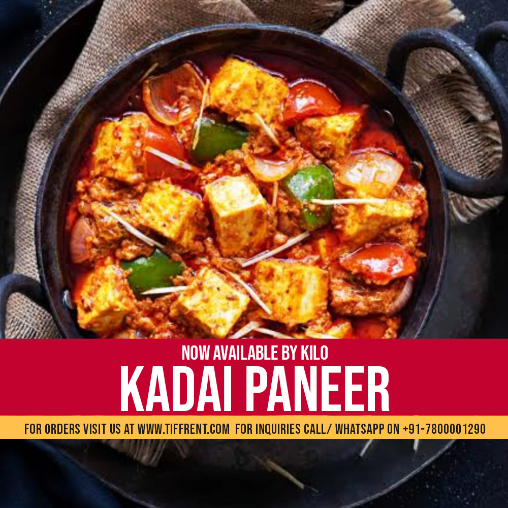 Kadhai Paneer - TIFFRENT ByKilo