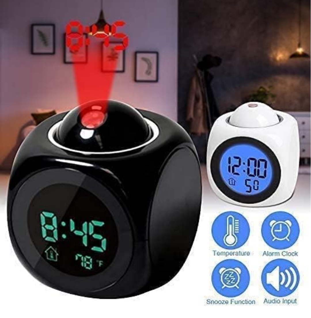 Digital Projector Alarm Clock - SL SHOPPING