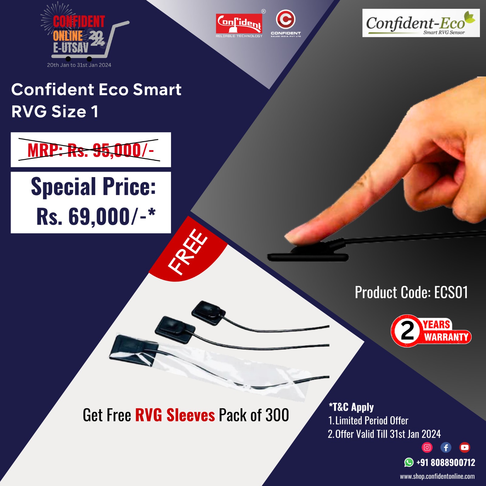 ECO SMART RVG CONFIDENT-ECS01 - Confident Sales India Private Limited