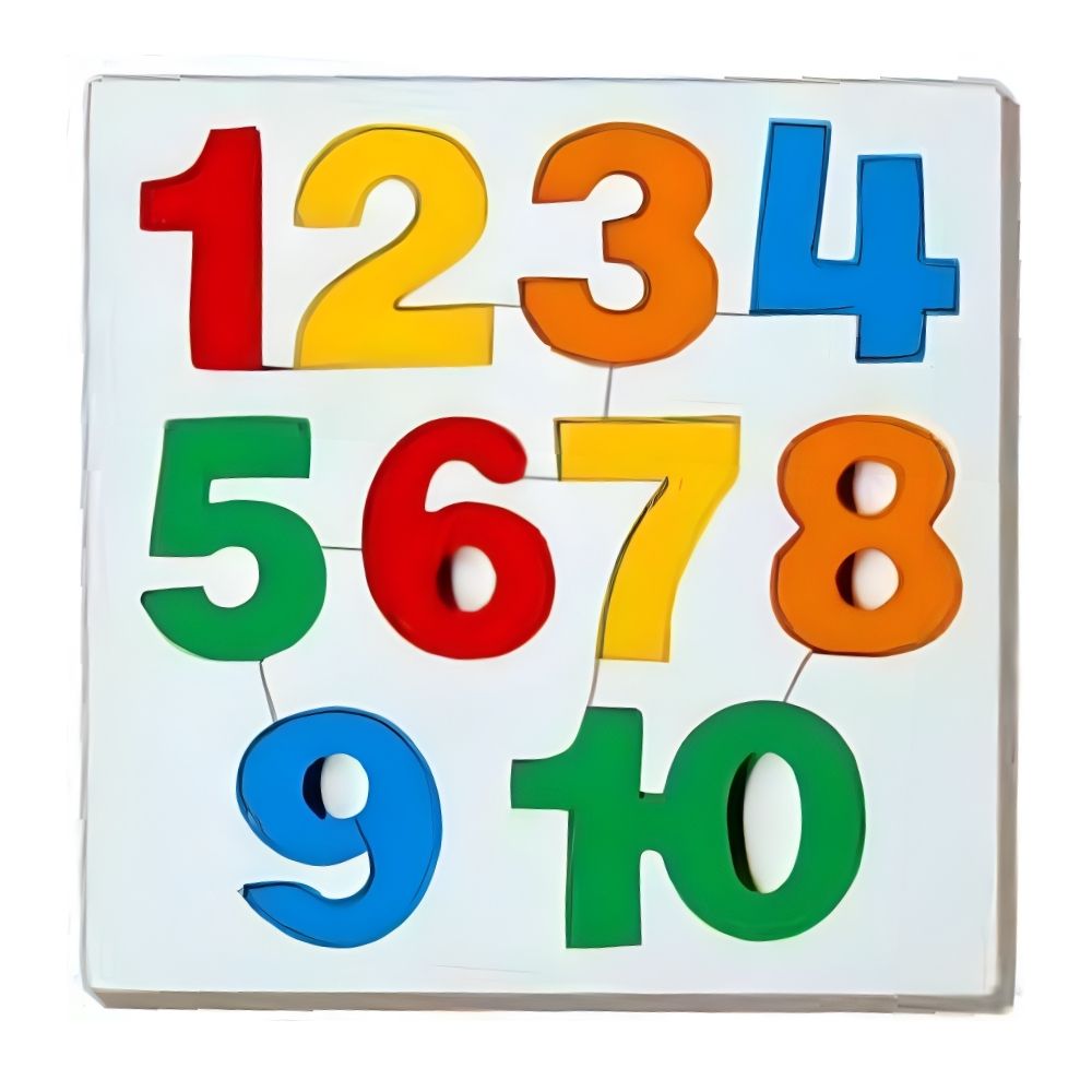 NUMBER INSET TRAY PUZZLE-1 TO 10 - Chotan.in (A Product of KickMark India)