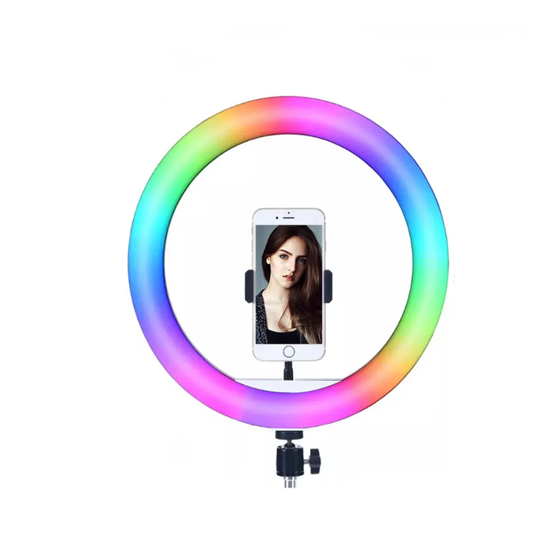 GIFTMAX® 18 Inch RGB LED Ring Light | RGB Colors Modes & Dimmable ...