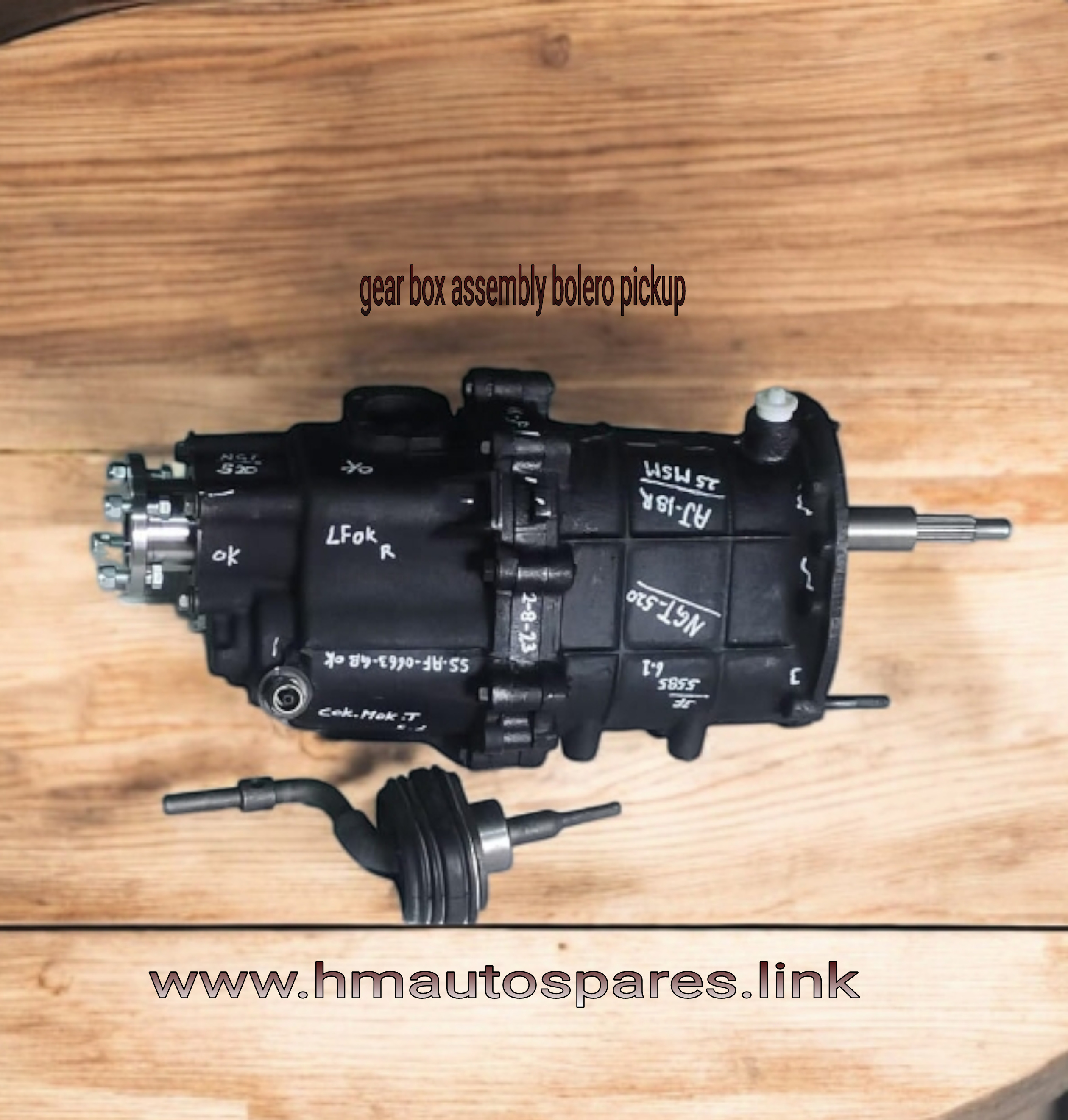 Gearbox assembly bolero pickup - H M AUTO SPARE PARTS