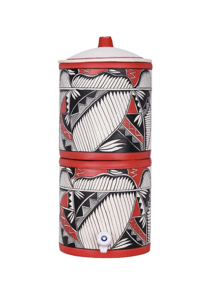 Clay Water Filter Harp 20 ltr - HeartFul Craft