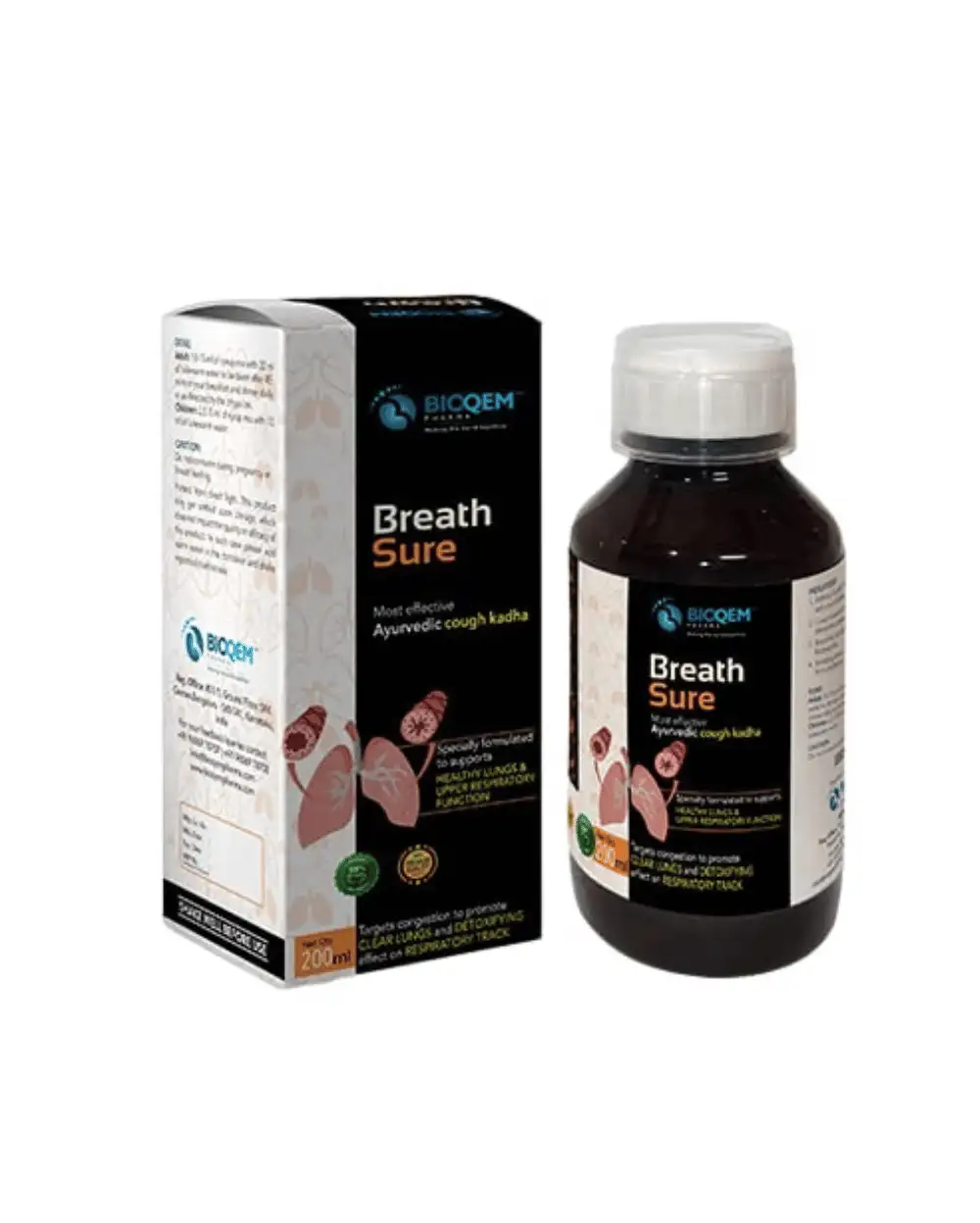 BREATH SURE SYRUP (200 ml) - ATM Siddha Ayush Store