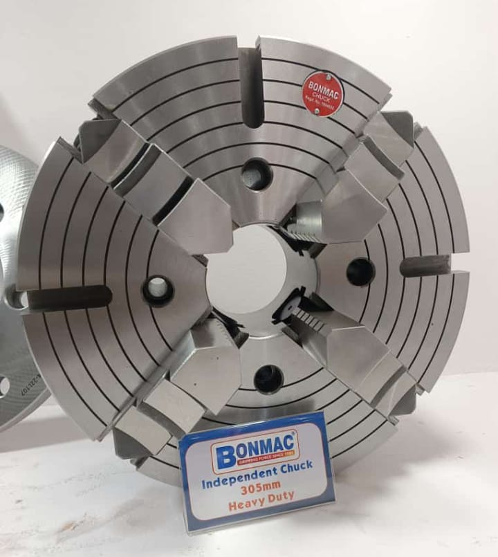 Bonmac Dog Chuck 200mm(8")-4 Jaws - Reliable eMachines Hub