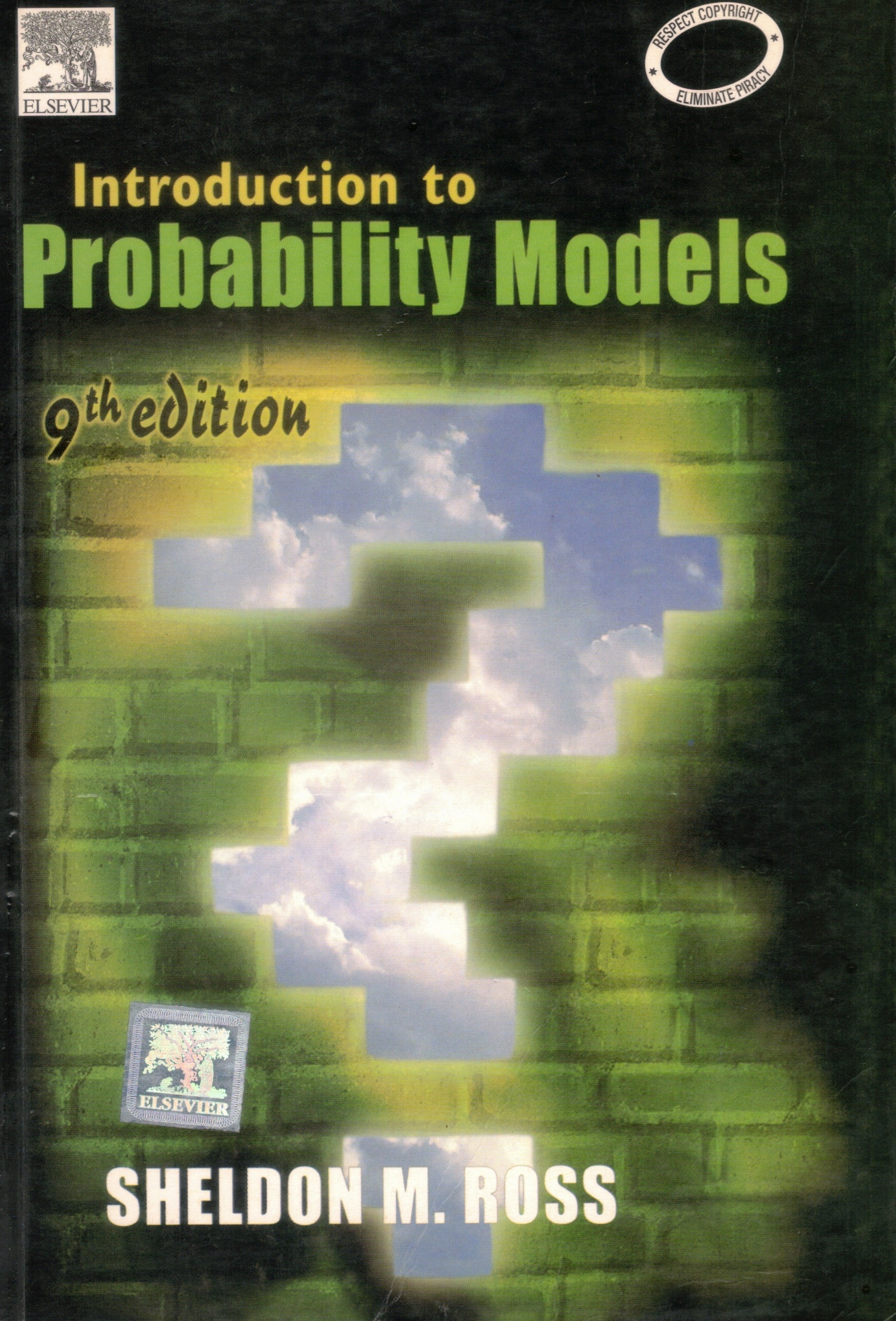 Introduction to Probability Models 9th Edition Sheldon Ross