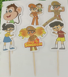 Little Singham Theme Topper - Bake and Beyond