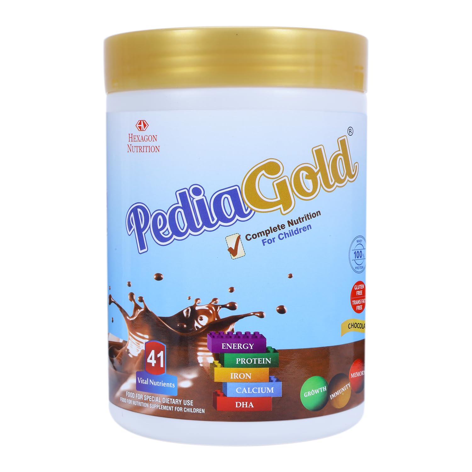 Buy PediaGold 400g Chocolate Whey Protein Online