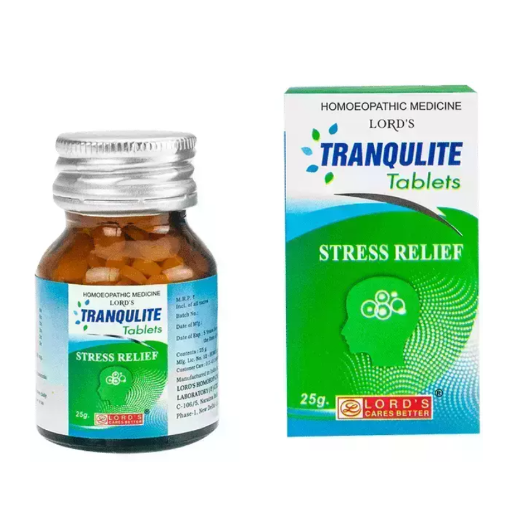 Lords Tranqulite Tablets: Holistic Relief for Stress, Anxiety, and Insomnia
