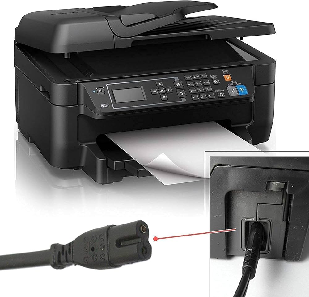 Renew Printer Power Cable 2 Pin - Perfect for Adopters
