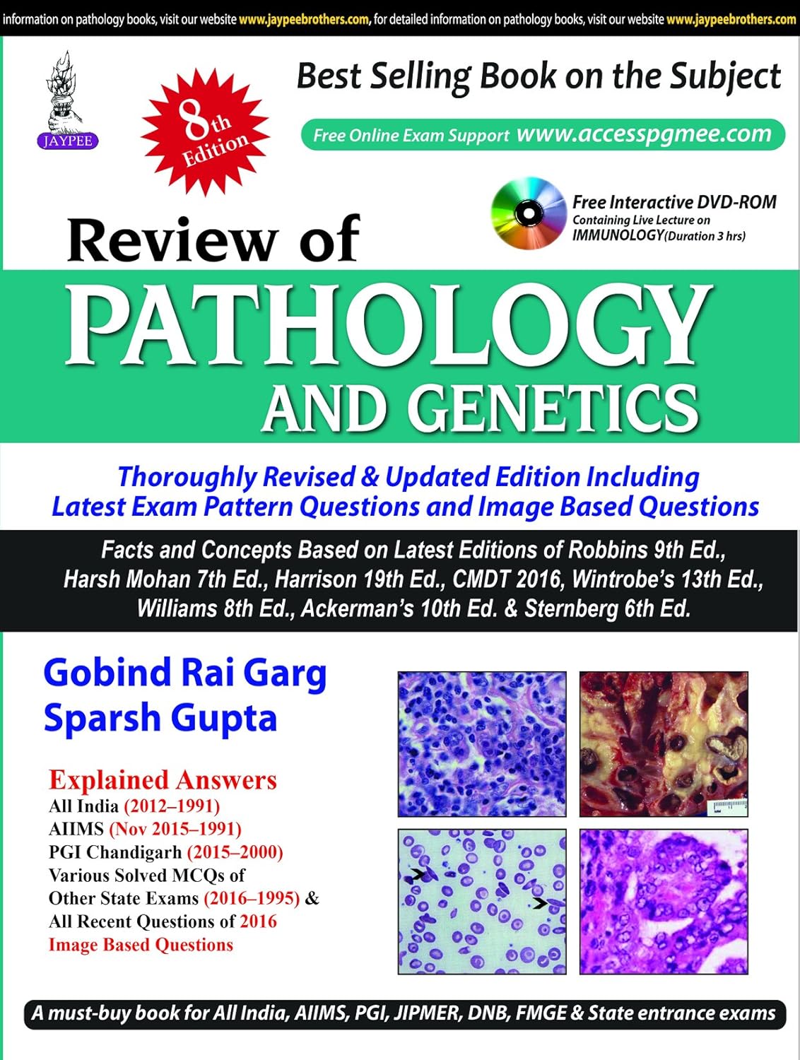 Review Of Pathology And Genetics (8th Edition)