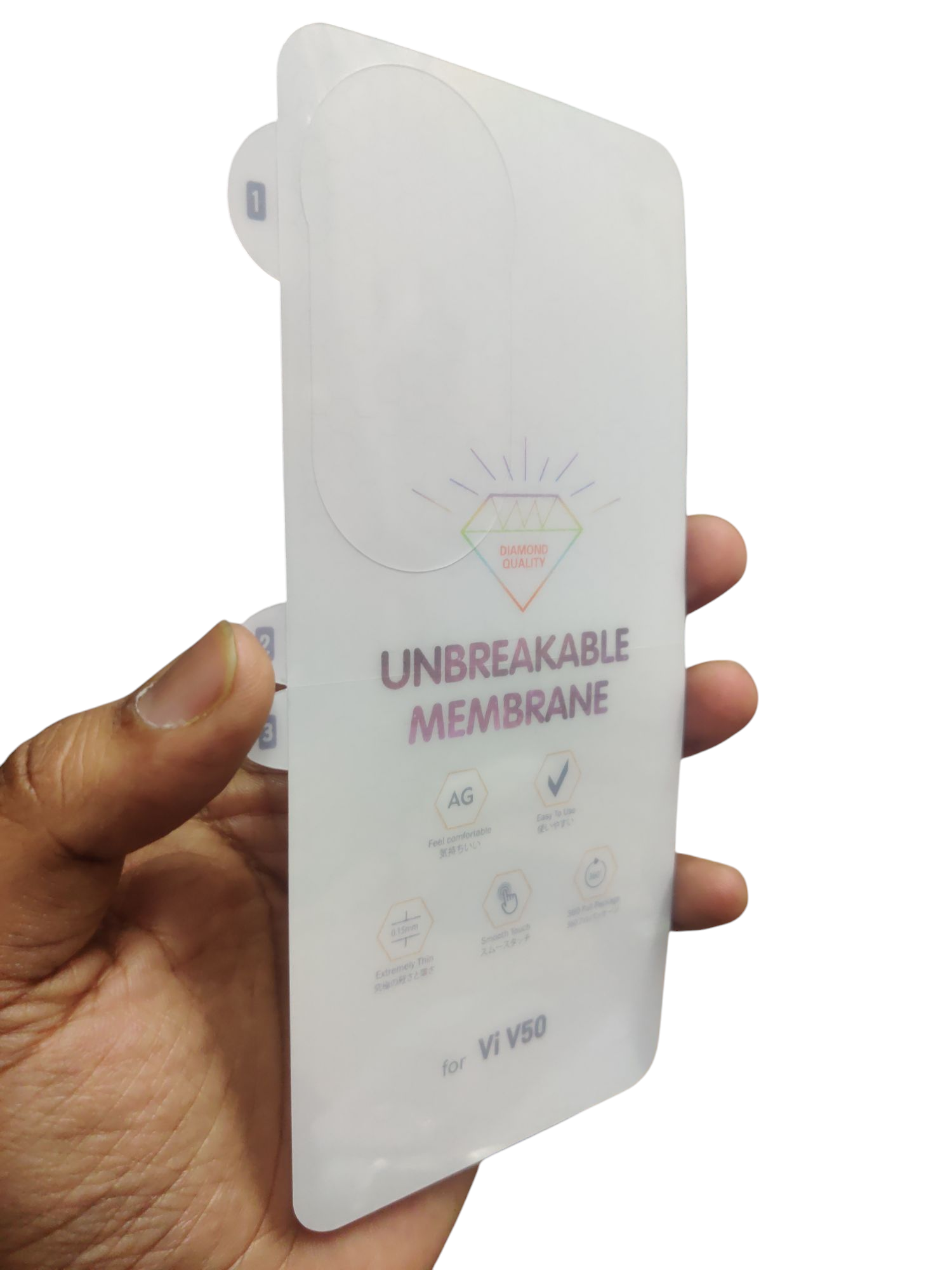 Vivo V50 Matte Finish Back Membrane Protector