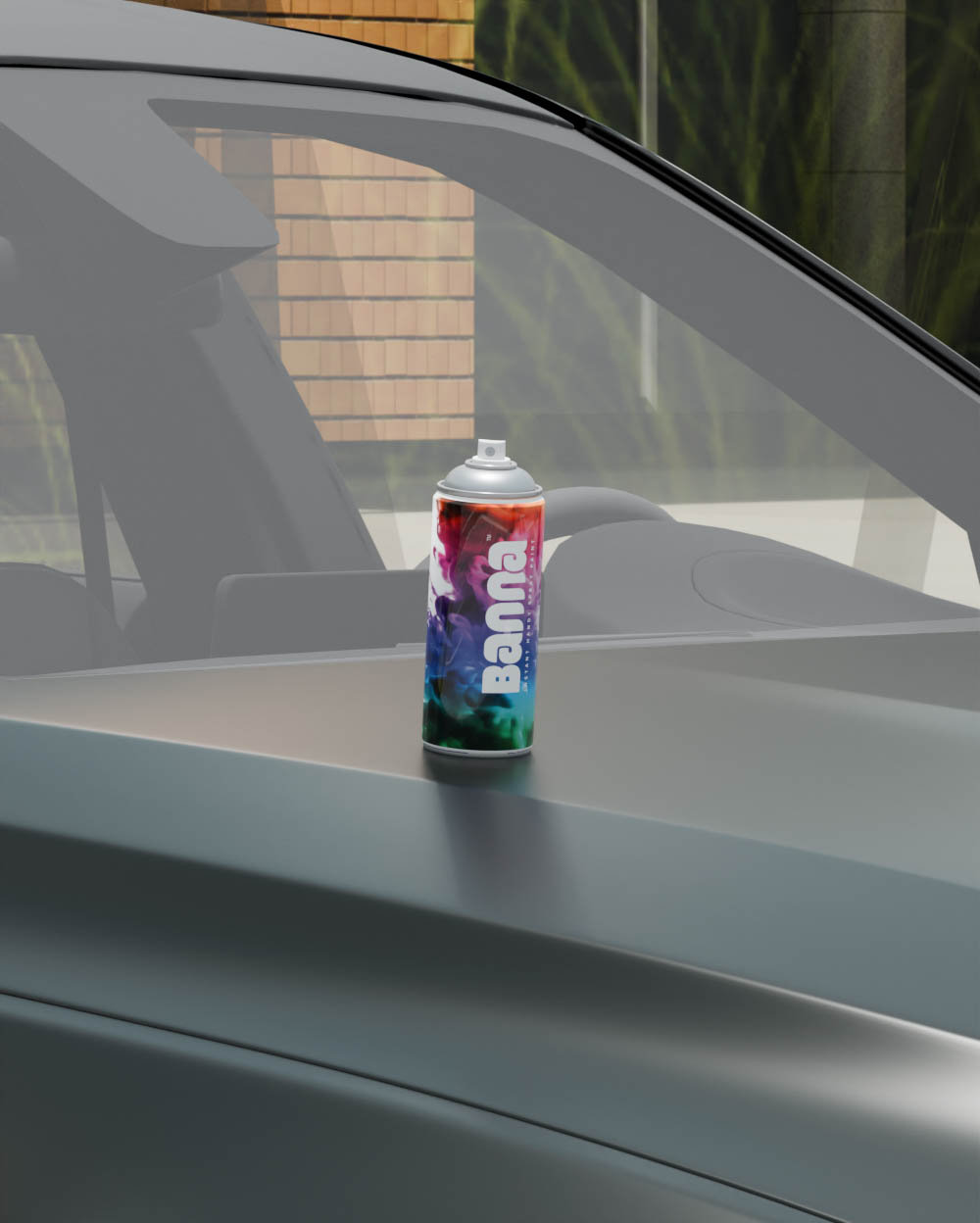 Sand Drift Grey Chevrolet Automotive Spray Paint - Banna Aerosol