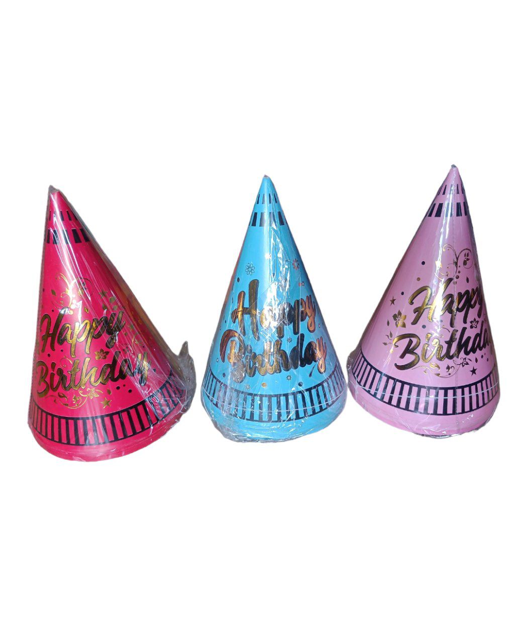Foil Print Birthday Caps - SVB99 Store