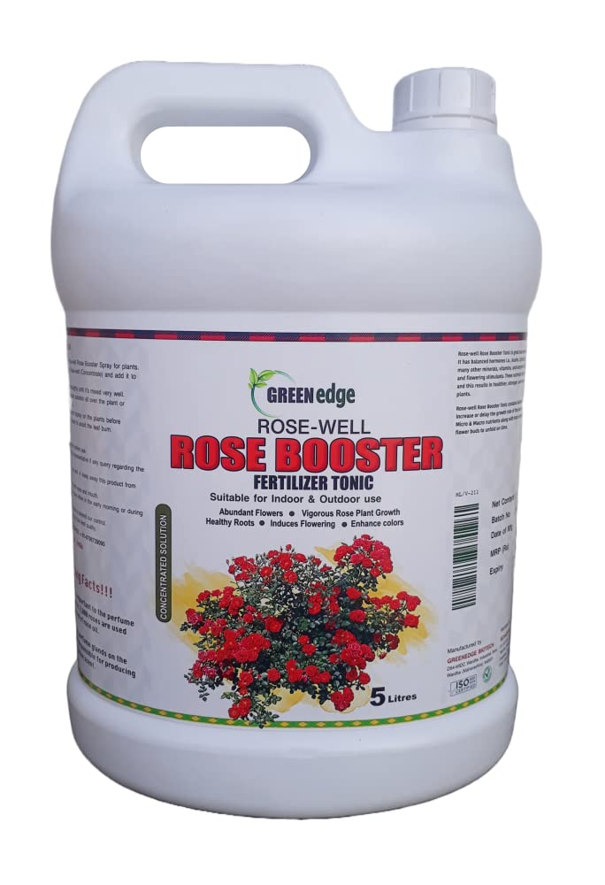 Greenedge Rosewell | ROSE BOOSTER Fertilizer (5 Liters) Liquid ...