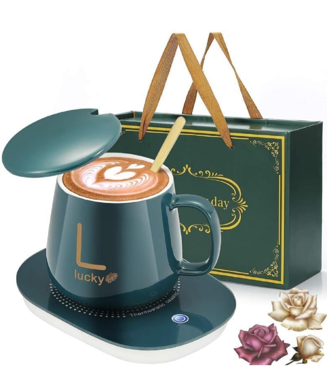 Ceramic Warming Smart Cup Set - SL SHOPPING